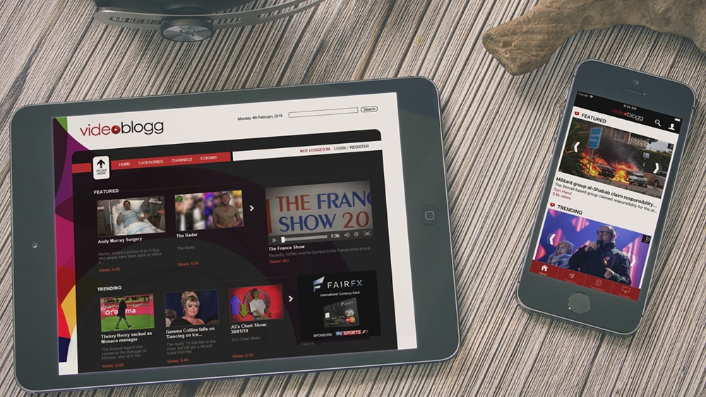Videoblogg Website and Smartphone Apps | CGI UK