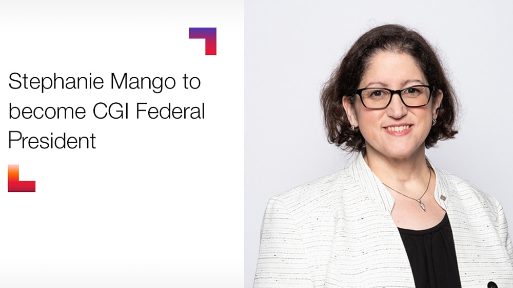 CGI Names Industry Leader Stephanie Mango President of CGI Federal