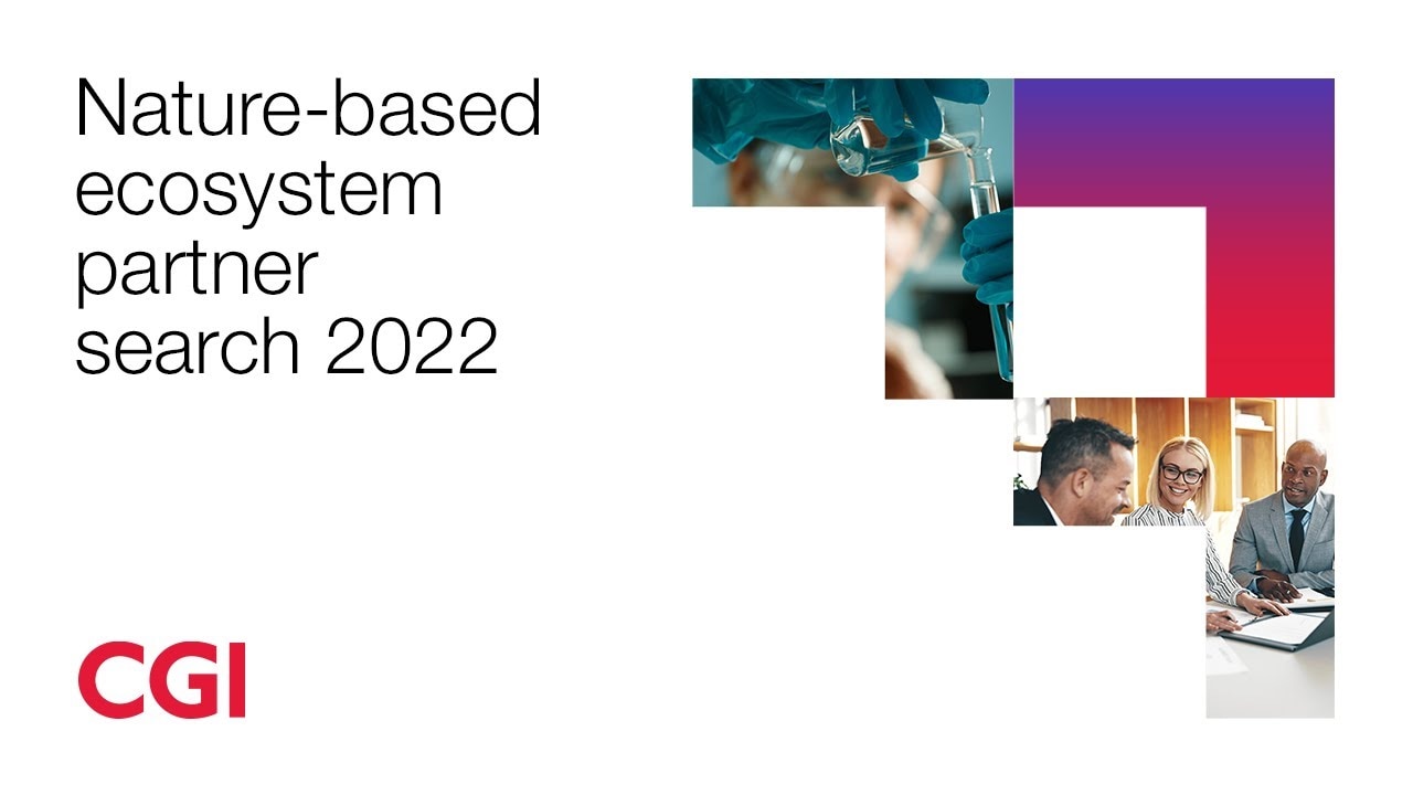 CGI nature-based ecosystem partner search 2022 | CGI UK
