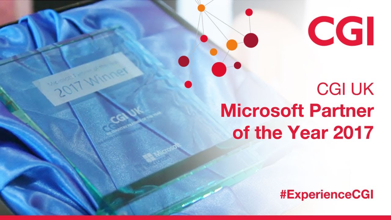 CGI UK – Microsoft Partner of the Year 2017 | CGI UK