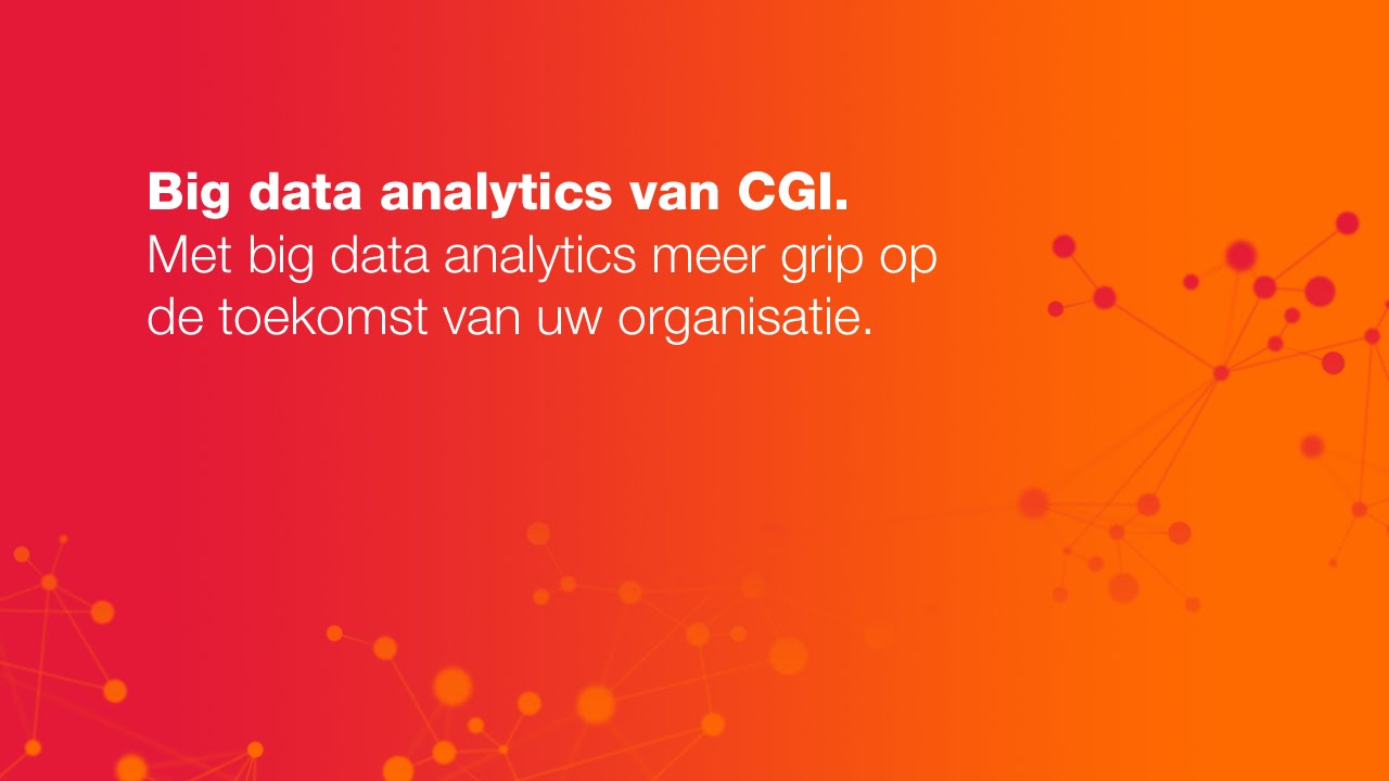 Big data analytics | CGI NL