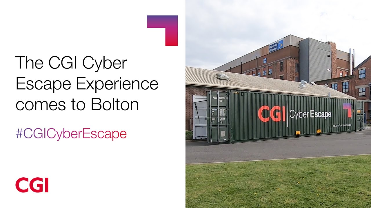 The CGI Cyber Escape Experience comes to Bolton | CGI UK