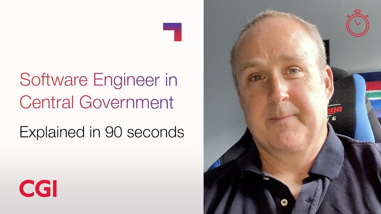 Roles explained in 90 seconds – Software Engineer | CGI UK